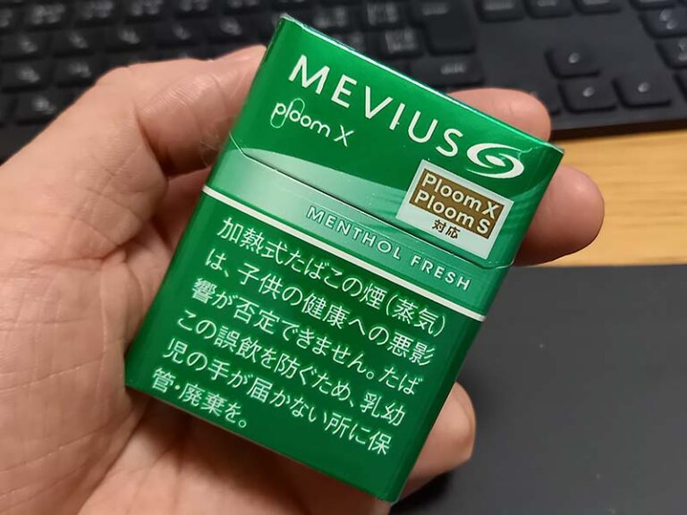 【ploomX/S】メビウス・メンソール・フレッシュ・プルームエックス・プルームエス用を吸ってみた！－リラゾ(relazo)