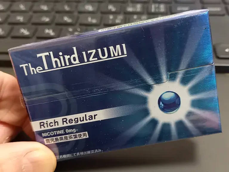 ザサードイズミ リッチレギュラー吸ってみた！茶葉スティックでレギュラー本来の味は実現できたのか？－リラゾ(relazo)