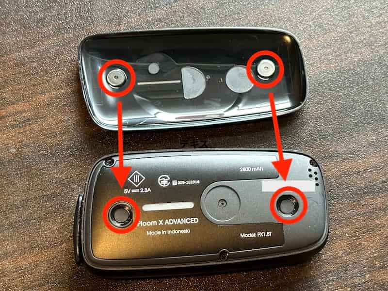 プルームXアドバンスの蓋(フロントパネル)の開け方のコツ。注意点は？－リラゾ(relazo)